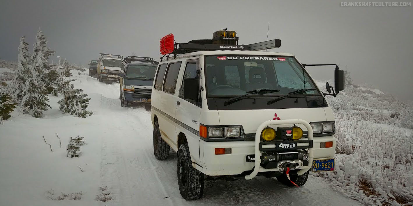 Vanlife Northwest's Time Traveler's 4x4 Van Run