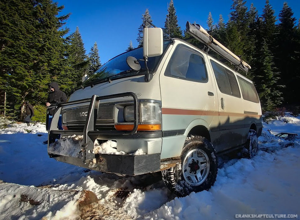 Vanlife Northwest's Time Traveler's 4x4 Van Run