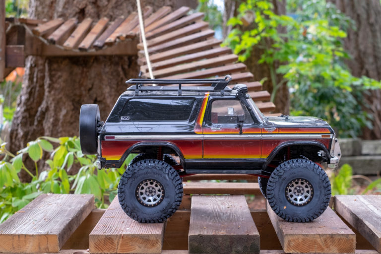 Lifting the Traxxas TRX-4 Ford Bronco RC Crawler