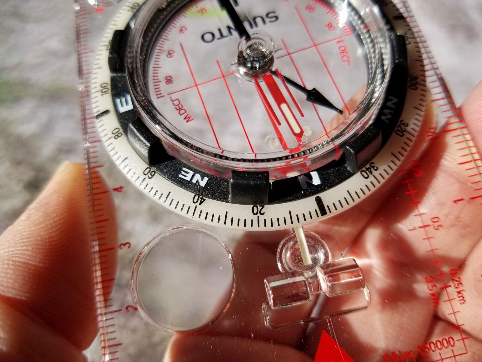 Suunto MC-2G compass magnifying glass_credit Mercedes Lilienthal ...