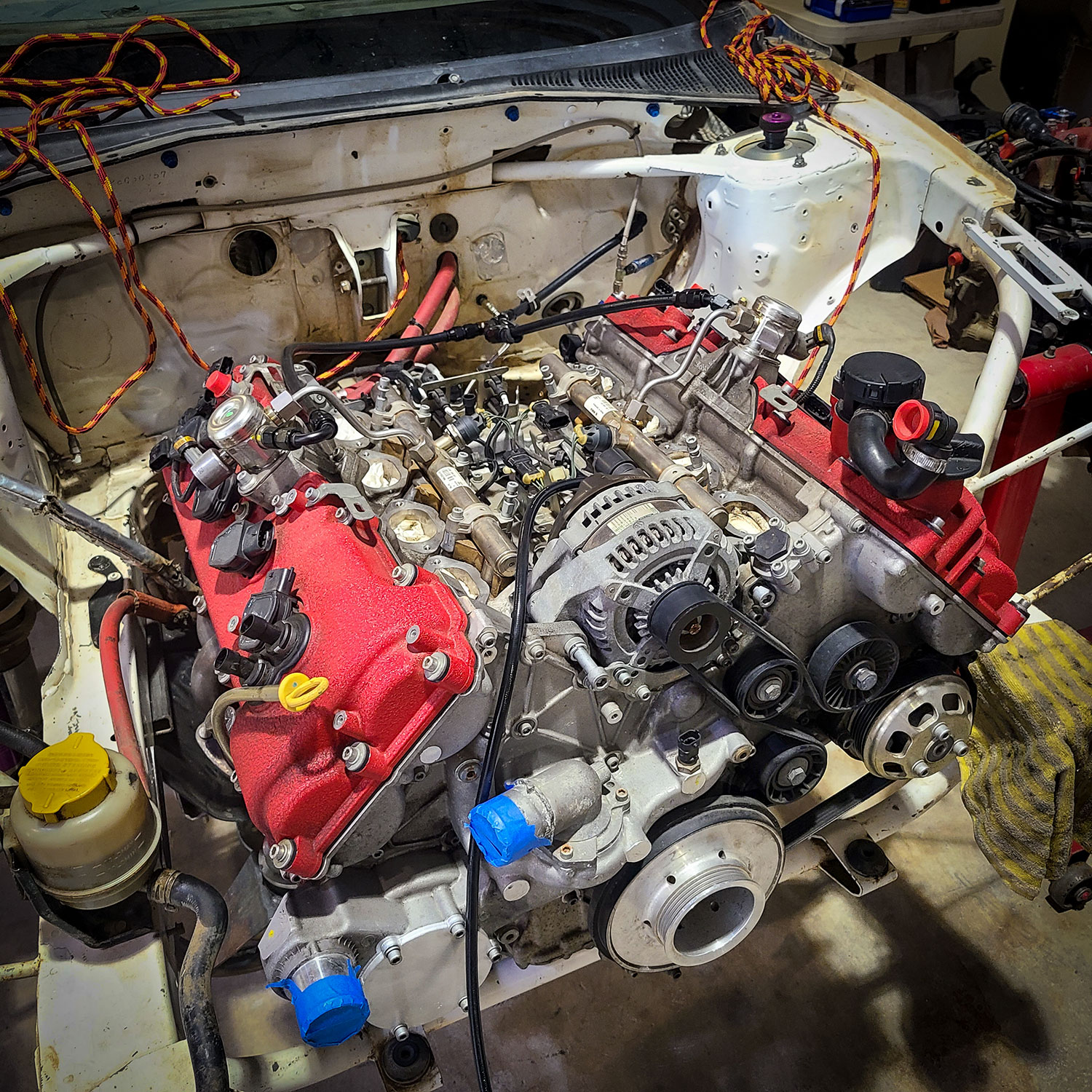 Ferrari-Swapped Subaru WRX = Insane Stage Rally Car