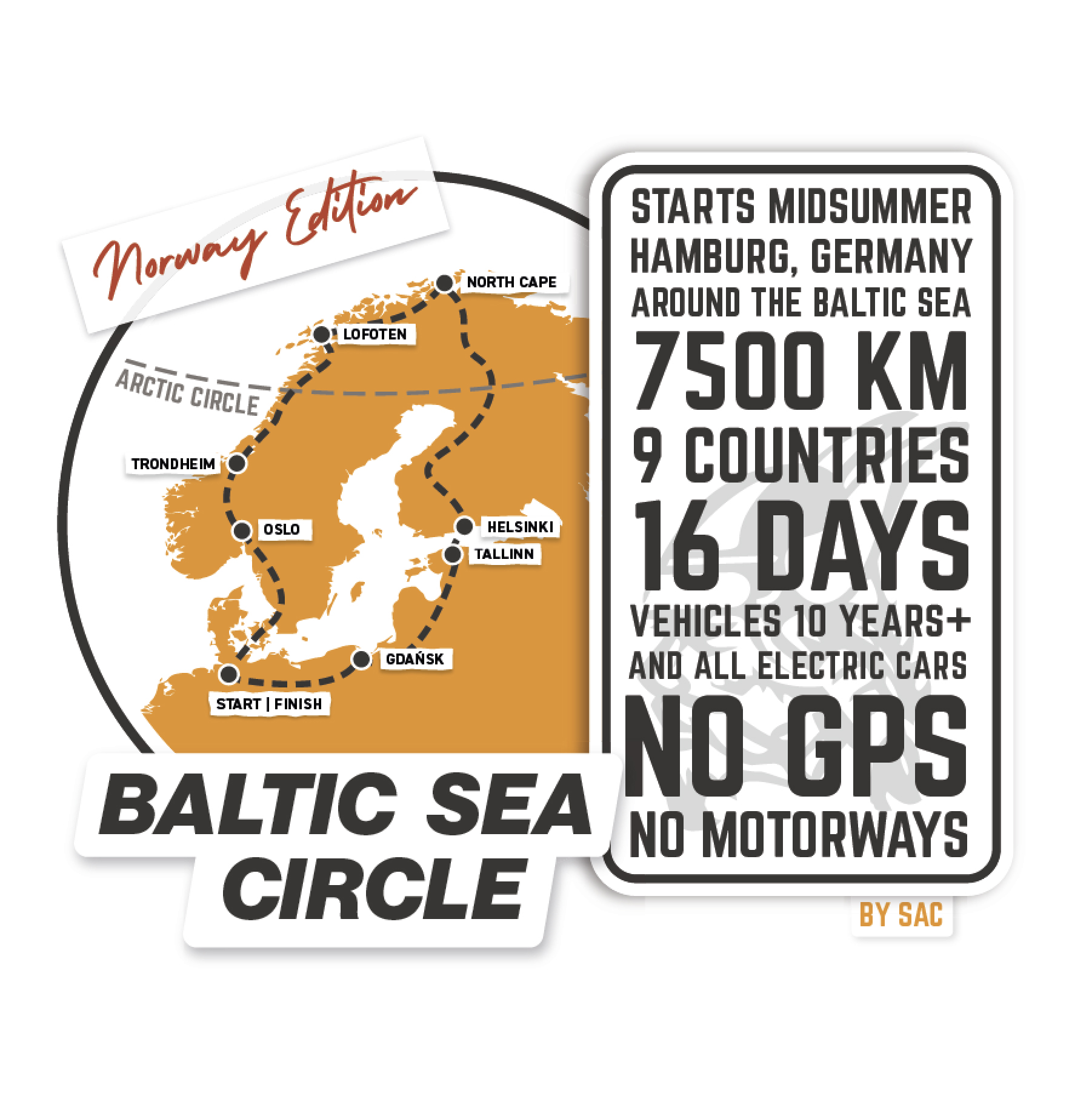 We've Entered Superlative Adventure Club's Baltic Sea Circle Rally